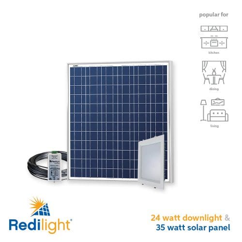 Redilight Solar Powered Lighting System and Skylight Alternative