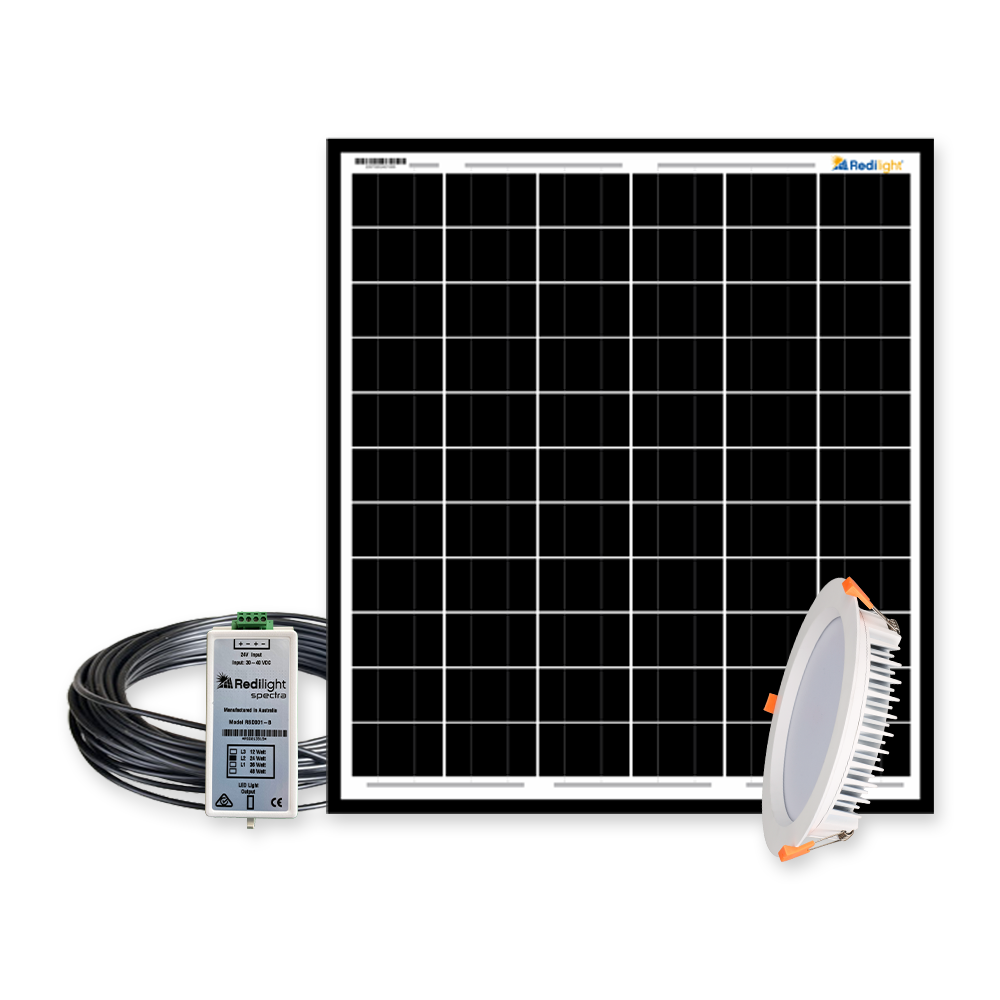 Redilight Solar Powered Lighting System and Skylight Alternative