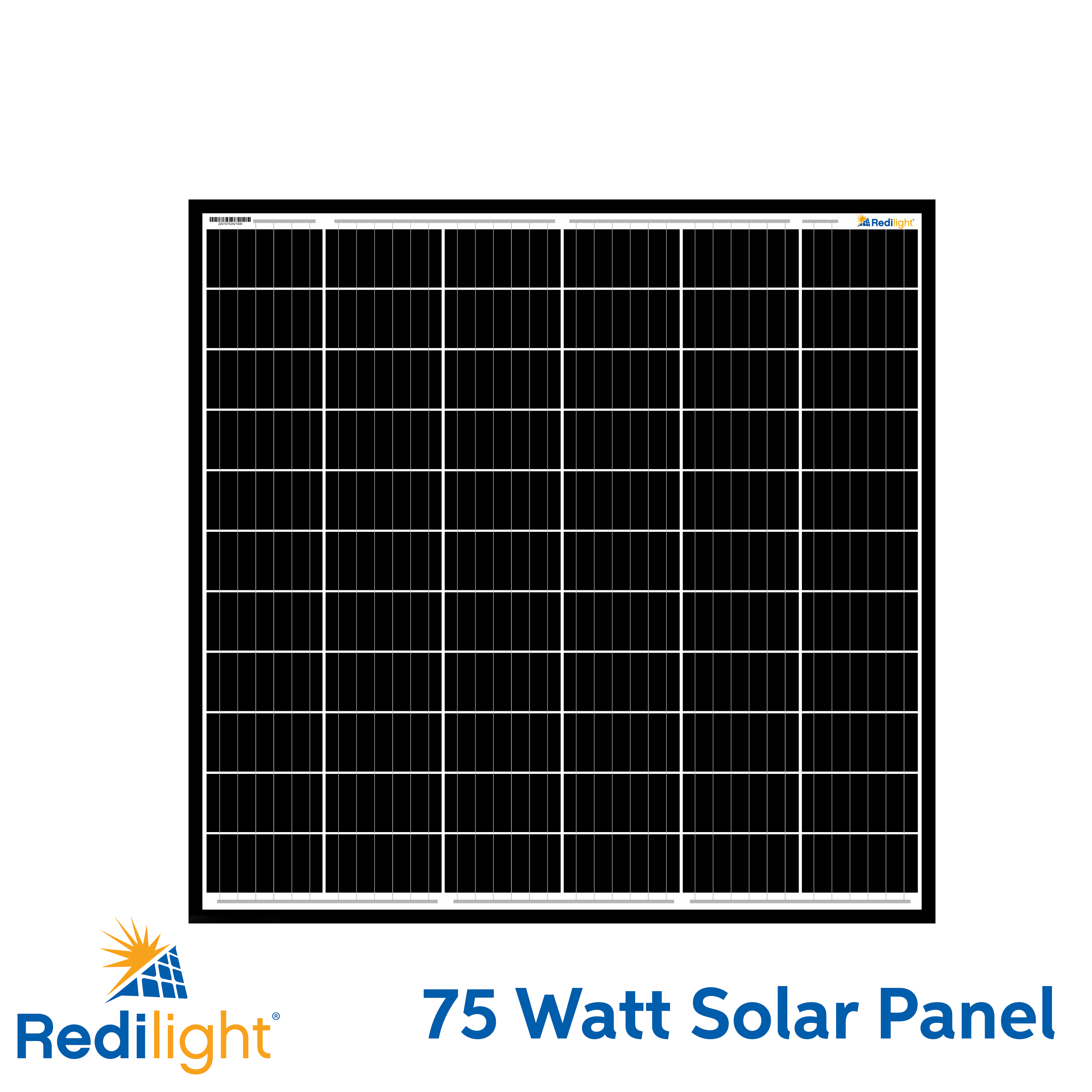 Redilight 75 Watt Solar Panel Kit - Redilight