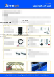 220919 - 250 Watt Solar Panel - Specification Sheet | Redilight